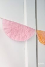 How to Make a Coffee Filter Banner