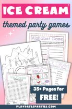 Free Printable Ice Cream Party Games