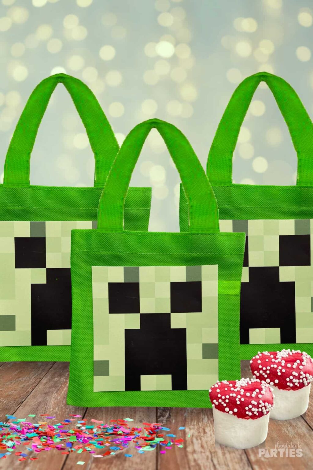 Minecraft Creeper Goody Bags