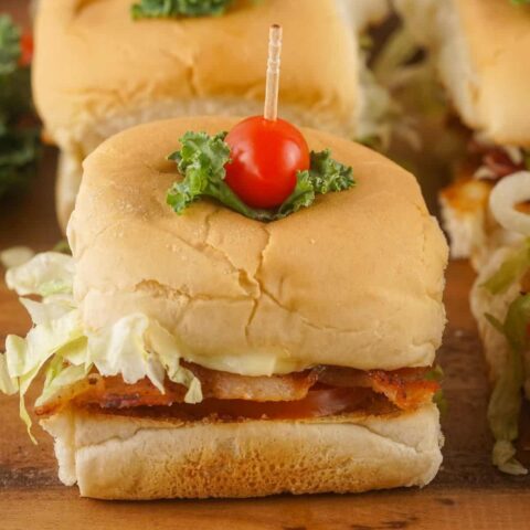 Easy BLT Sliders
