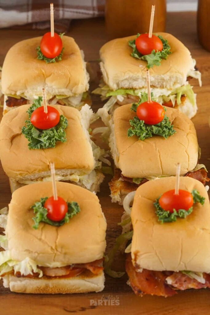 Easy BLT Sliders