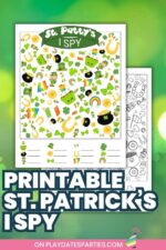 Free Printable St. Patrick's Day I Spy