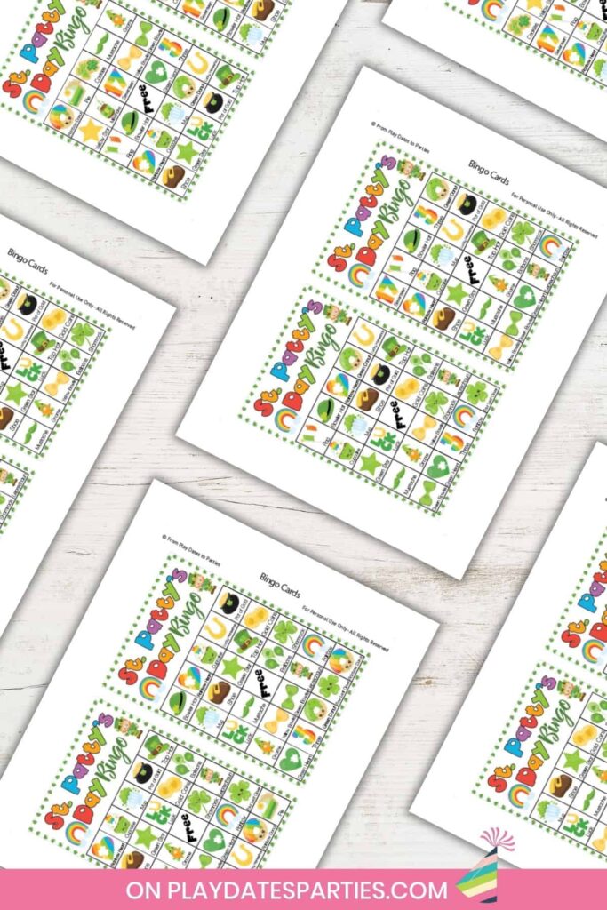 Free Printable St. Patrick's Day Bingo