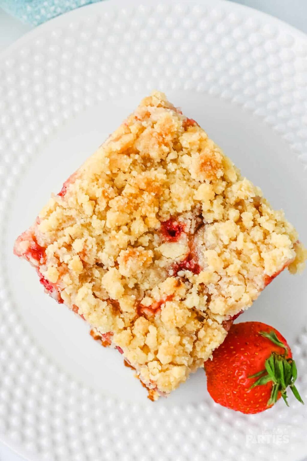 Strawberry Crumb Cake