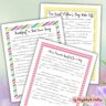 Mother's Day Mad Libs (Free Printable)