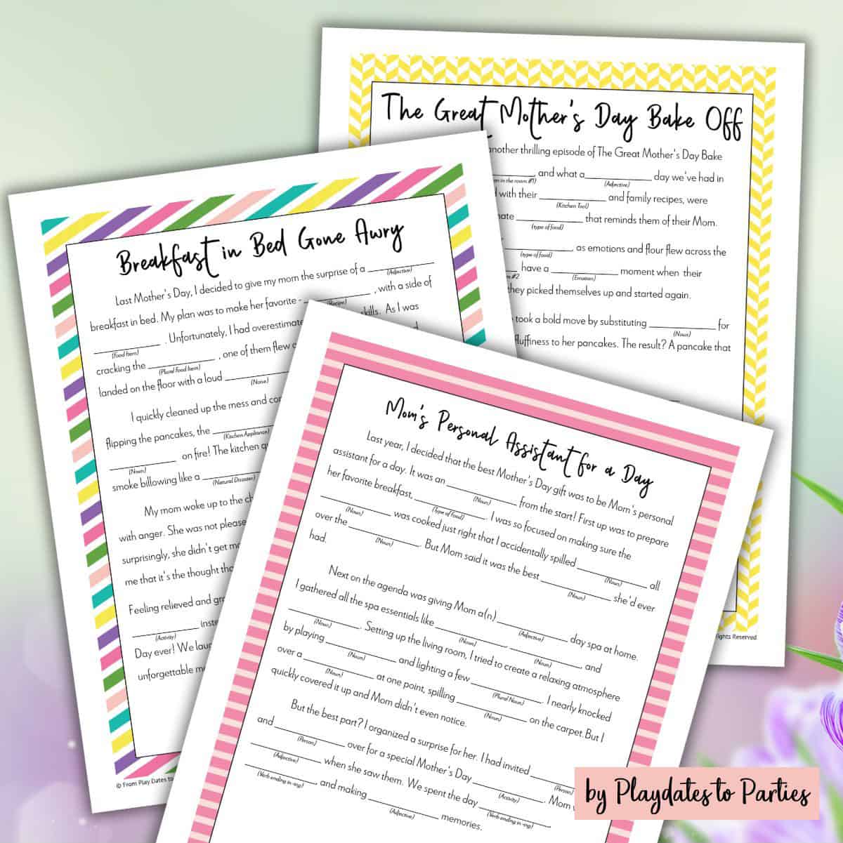 Mother's Day Mad Libs (Free Printable)