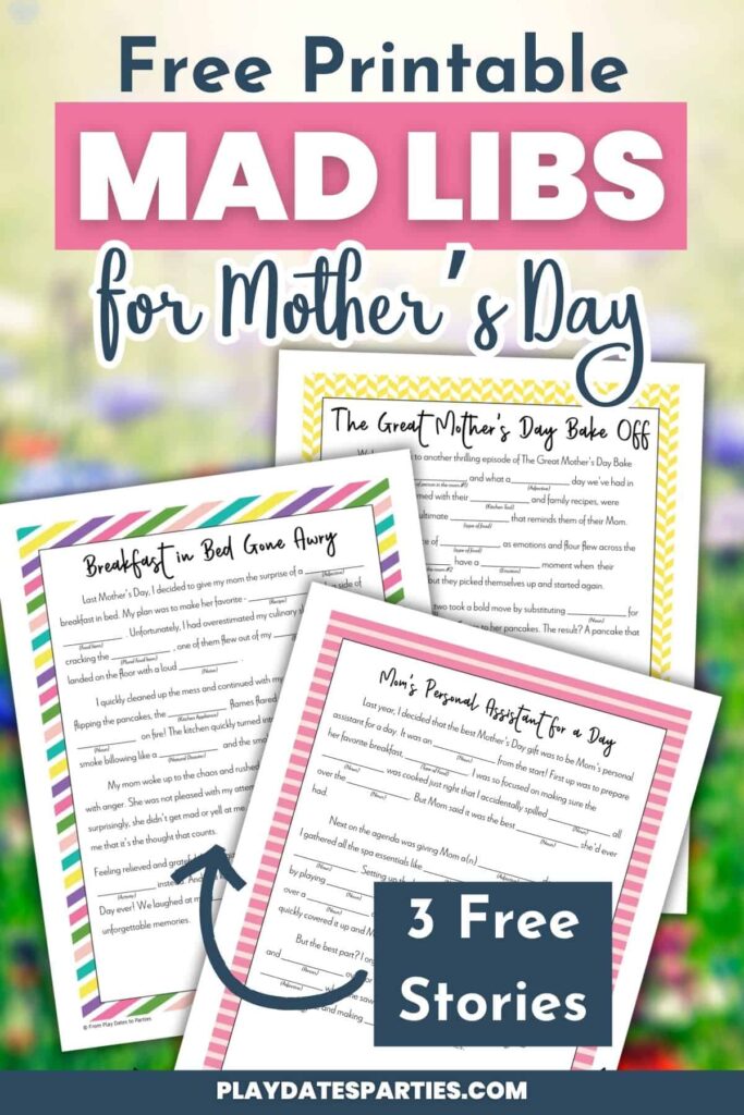 Mother's Day Mad Libs (Free Printable)