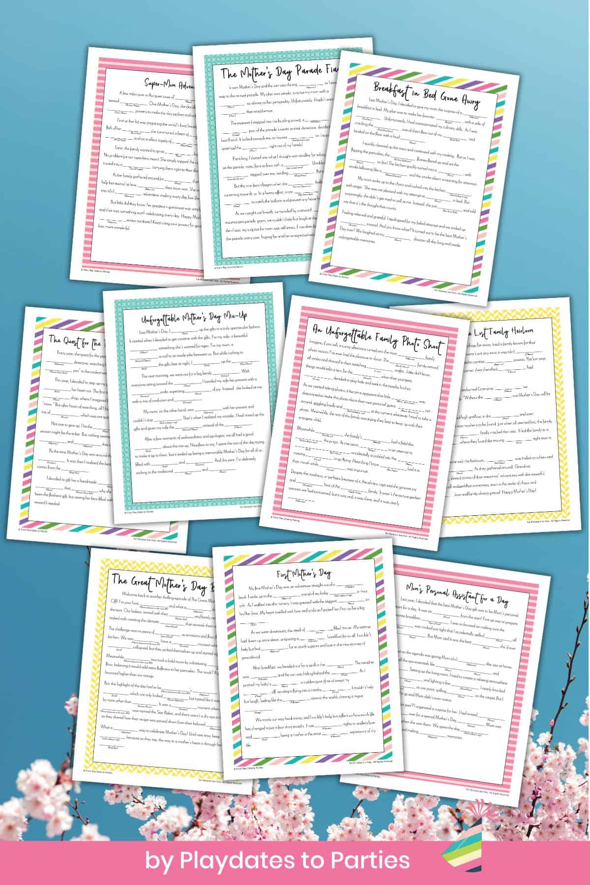 Mother's Day Mad Libs (Free Printable)